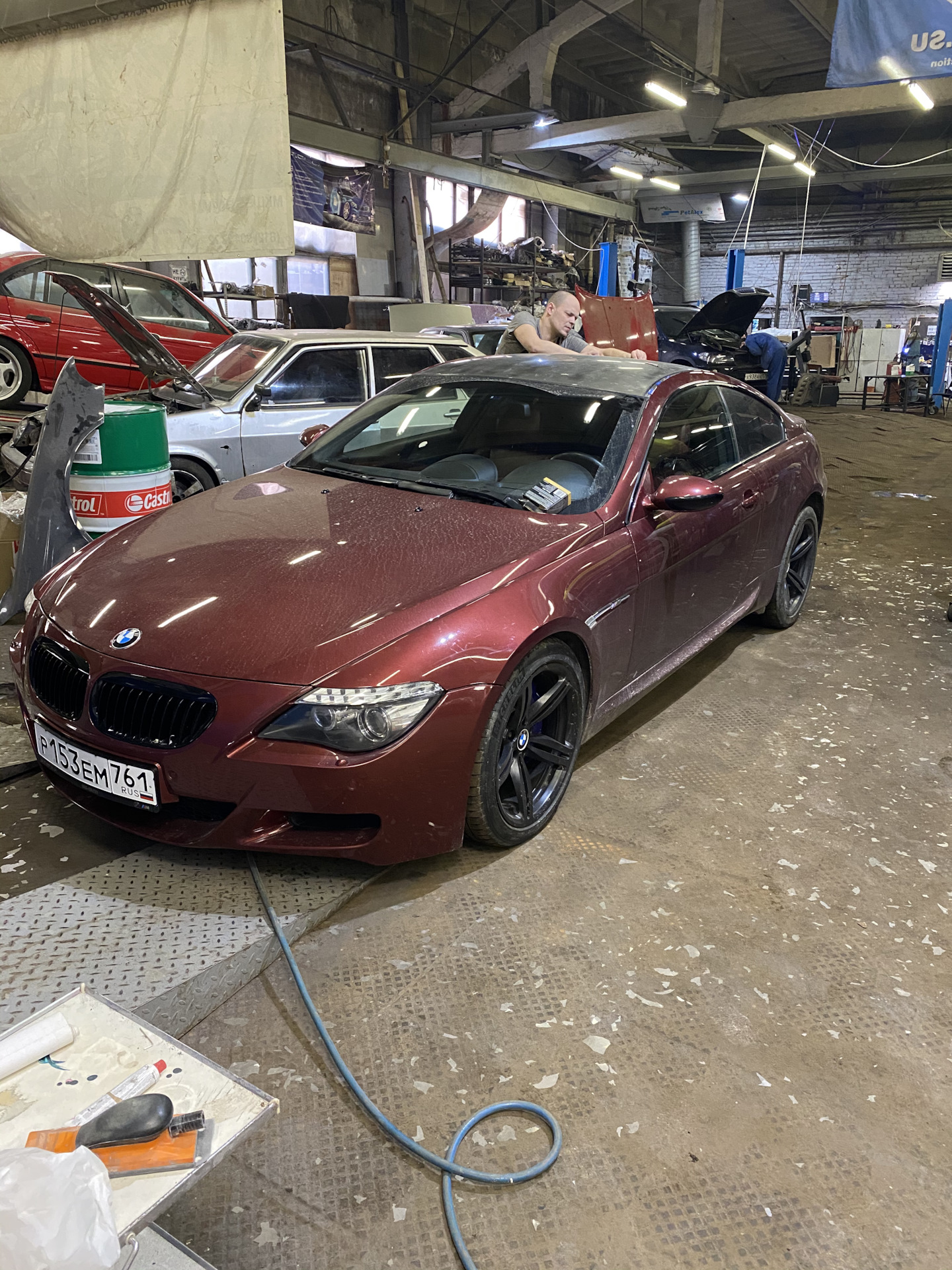 3. Окончание работ по тех части.Дела малярные — BMW M6 (E63), 5 л, 2008 года | визит на сервис ...