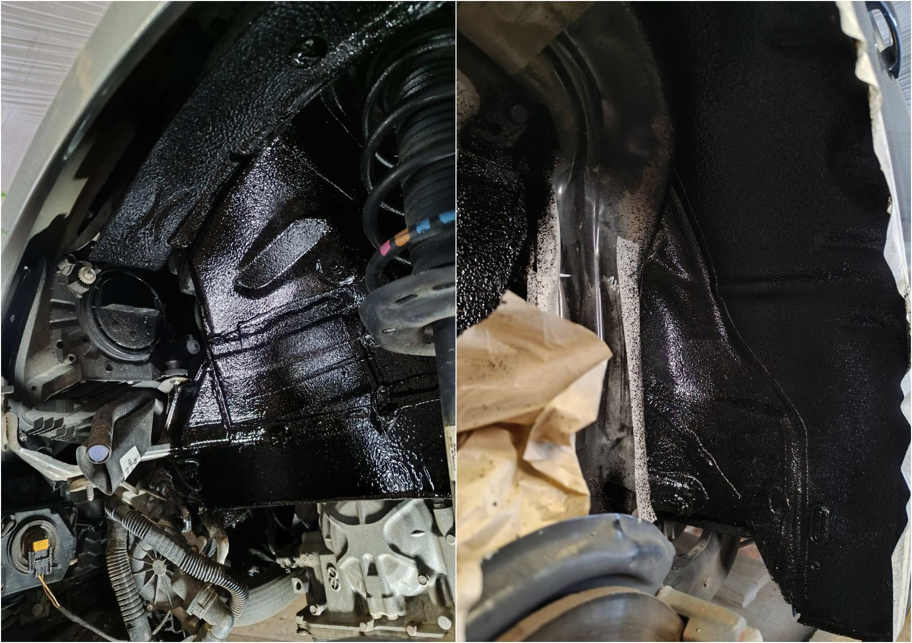 №42 Антикор MERCASOL 3BL+4S днища и арок. ШВИ подкрылков — Ч.1 ...