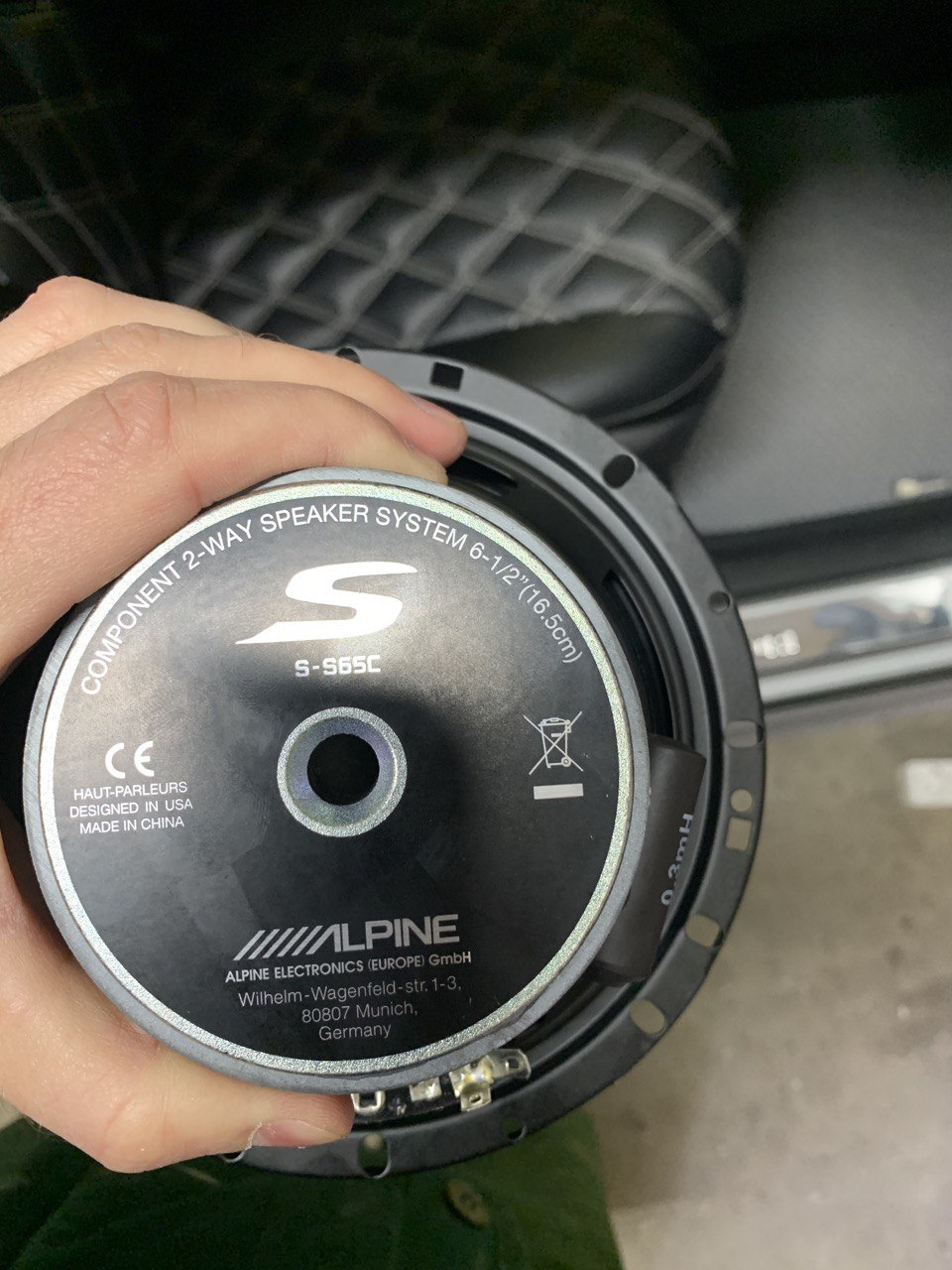 Новая акустика на фронт Alpine S-S65C — Hyundai Solaris (1G), 1,6 л ...