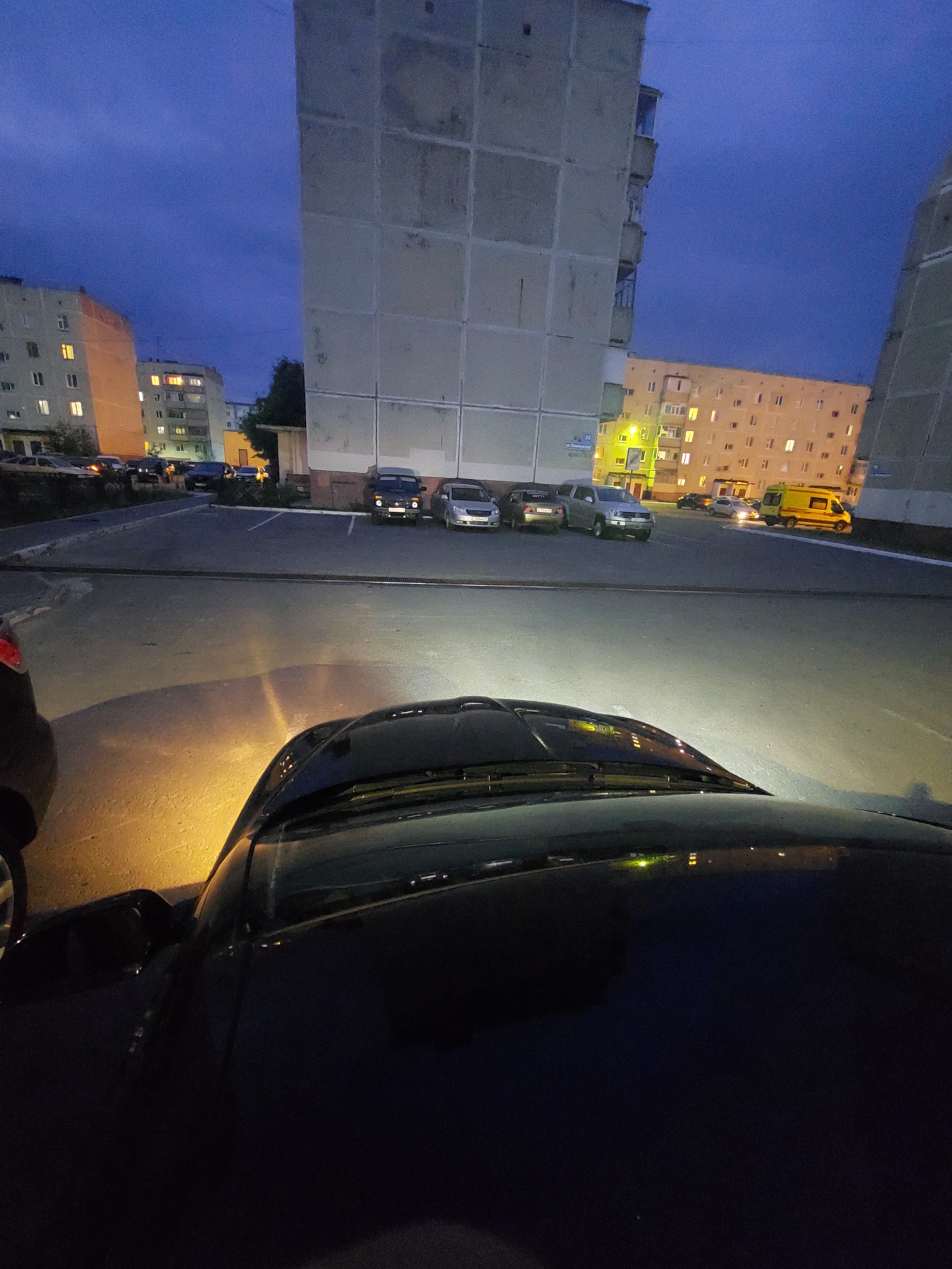 131293 LED лампы в ПТФ(ДХО) — Skoda Octavia A5 Mk2, 1,8 л, 2013 года ...