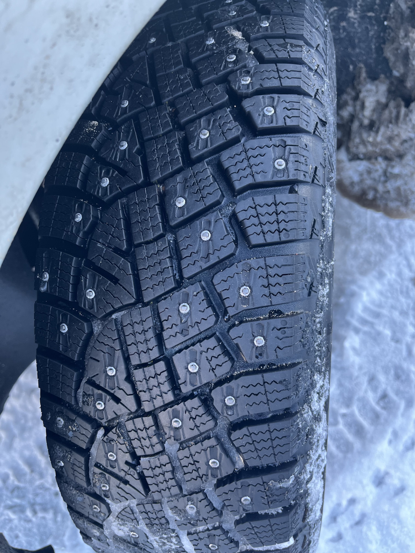 Continental ice contact 2 — Volkswagen Polo Sedan, 1,6 л, 2014 года ...