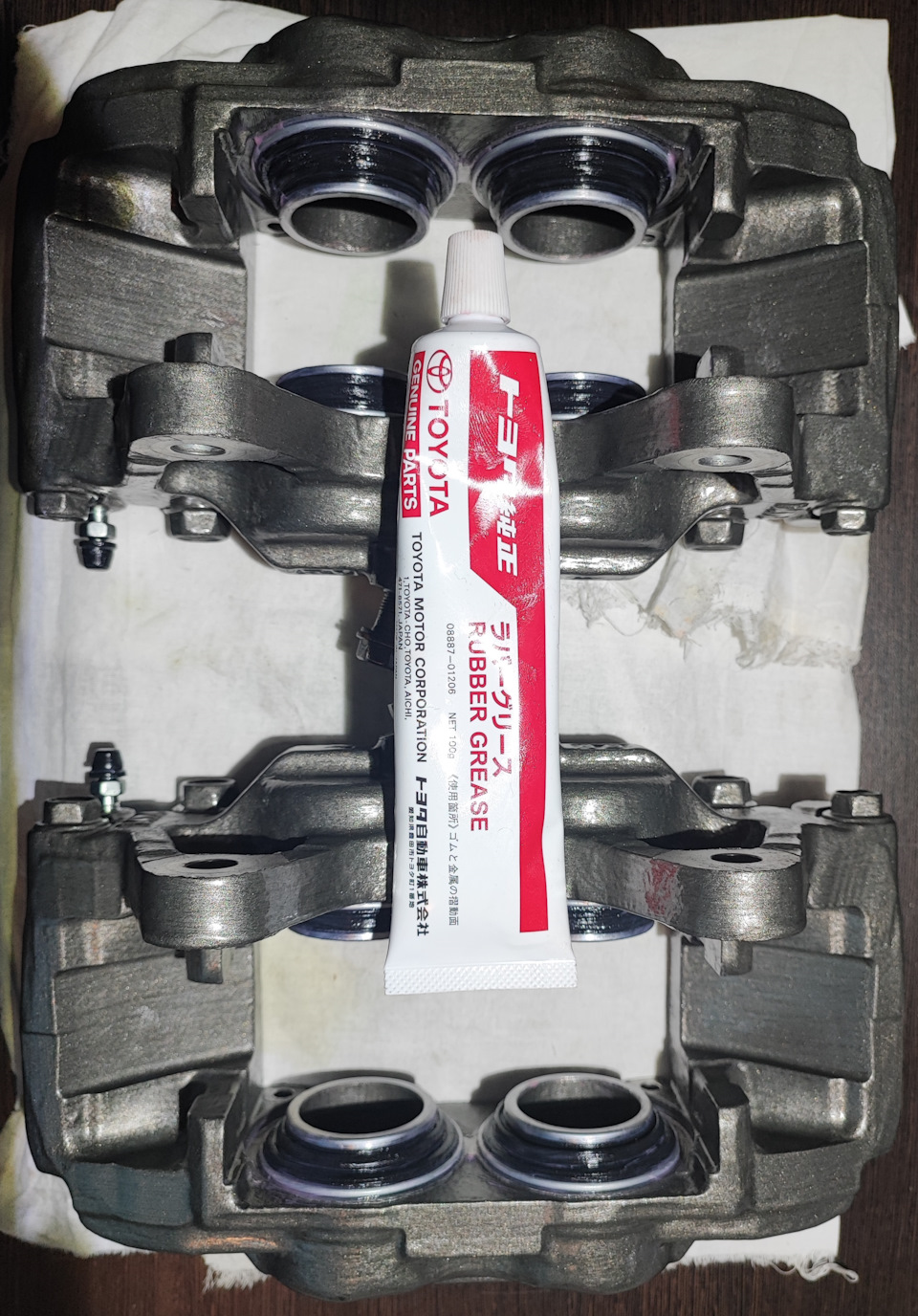 Передние тормоза от Prado 150 в Prado 120 — Toyota Land Cruiser Prado ...