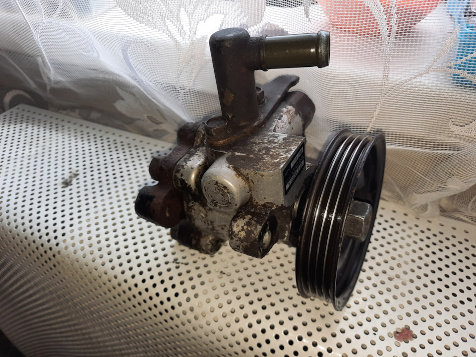 Зашумел подшипник ГУРа. Замена подшипника и масла ГУР — Hyundai Accent ...