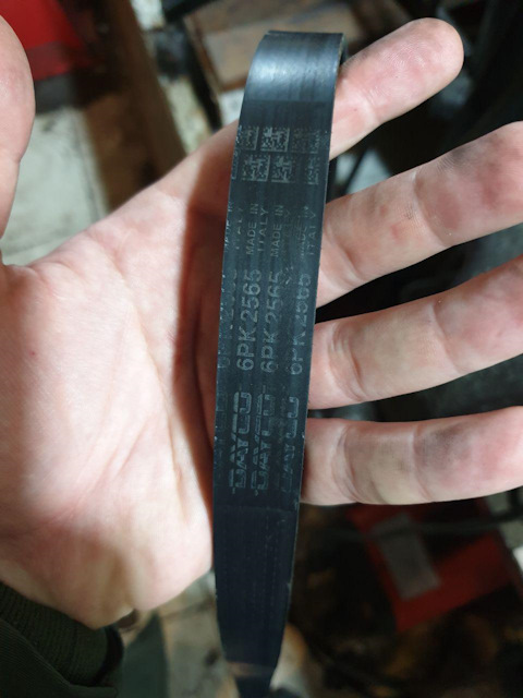 6PK2565 Ремень приводной DAYCO | Запчасти на DRIVE2