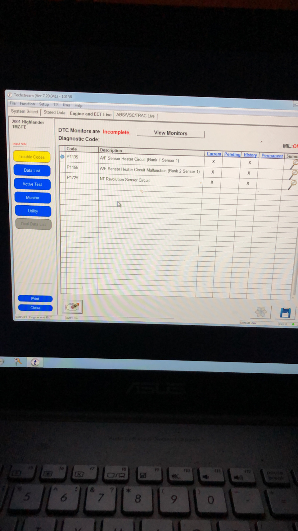P1725 P1725 Датчик NT революции или входной турбины датчик скорости ...