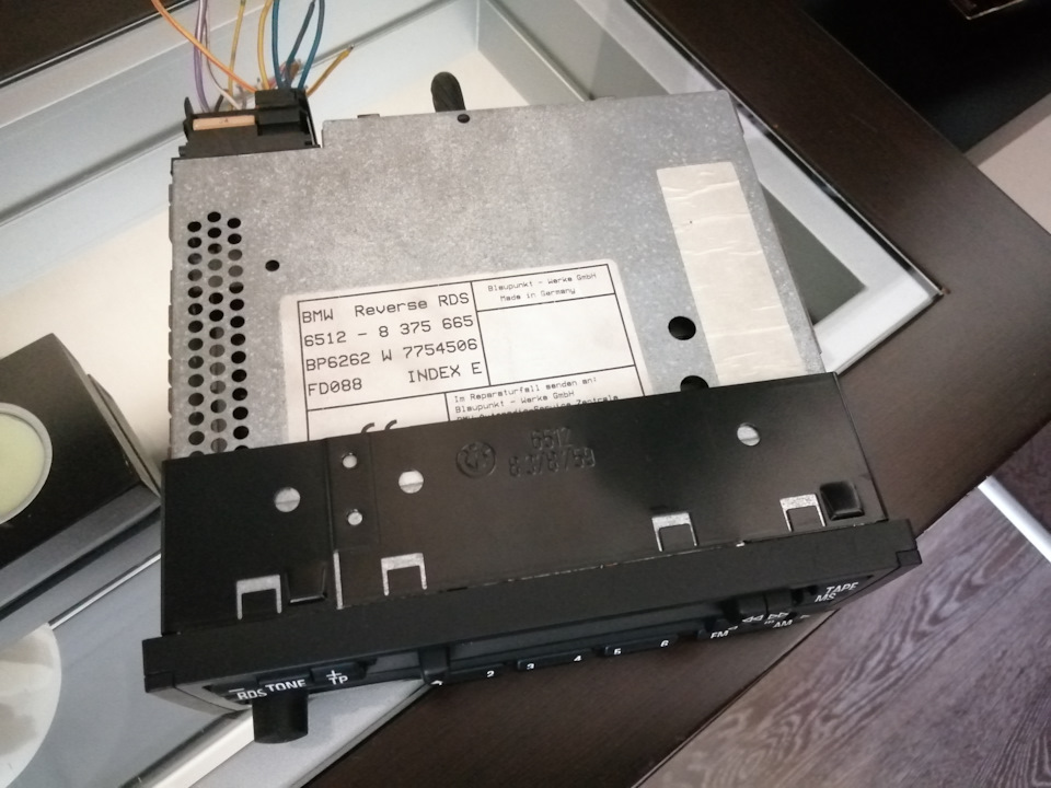 Радио BMW Reverse RDS (BP6262) — BMW 5 series (E34), 2 л, 1995 года | автозвук | DRIVE2
