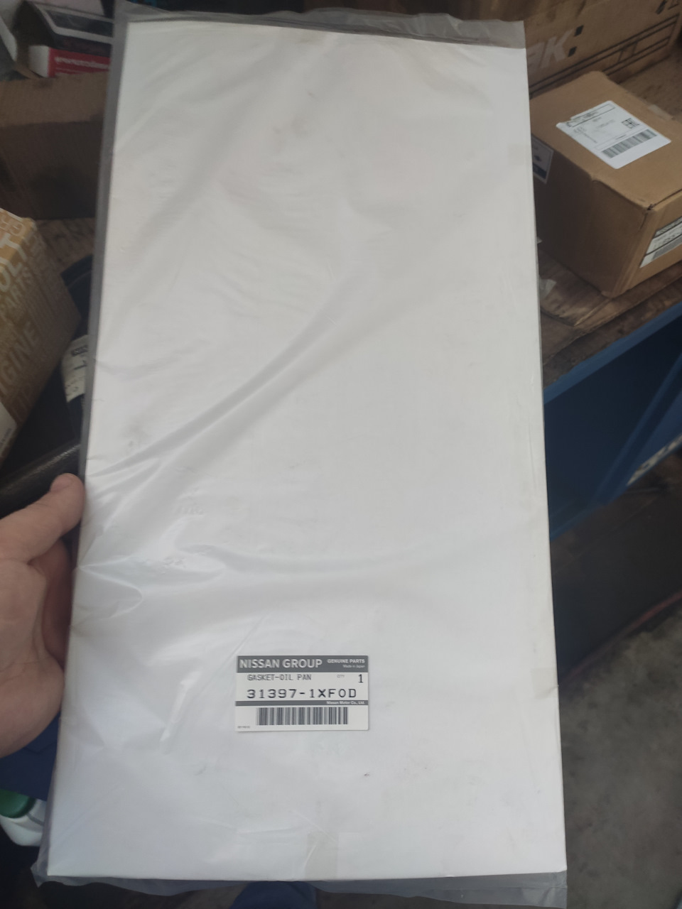 313971XF0D Прокладка поддона вариатора NISSAN INFINITI | Запчасти на DRIVE2