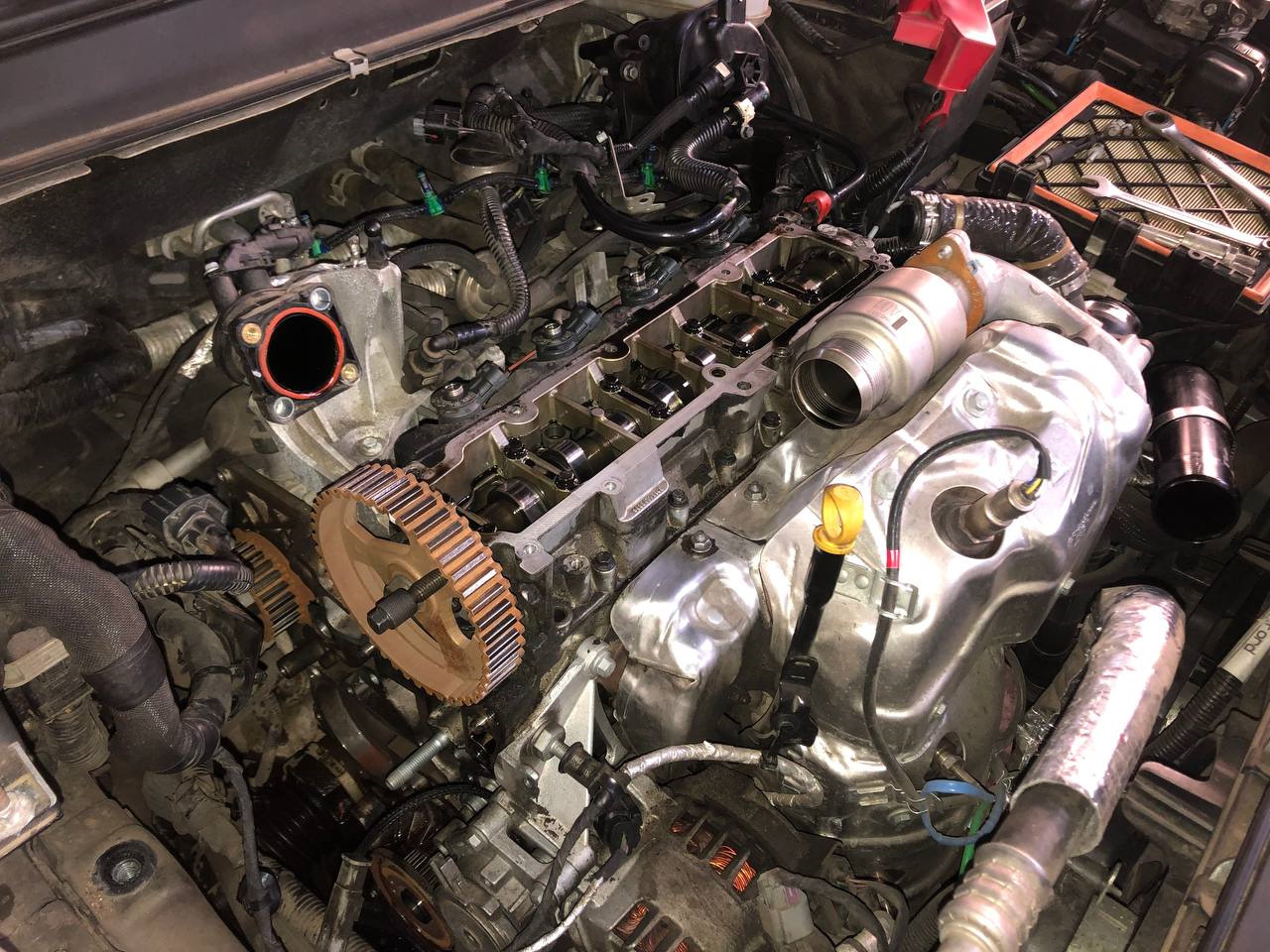 3) ТО-3. ГРМ. — Ford Mondeo V, 1,5 л, 2017 года | плановое ТО | DRIVE2