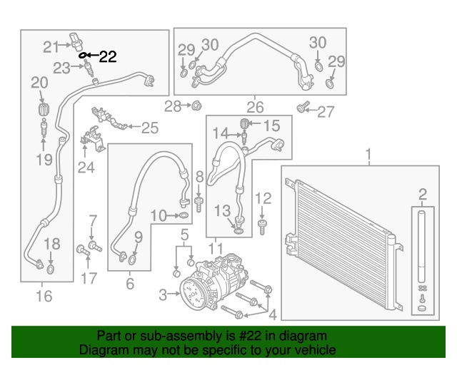 7H0820896 Уплотнительное кольцо VAG | Запчасти на DRIVE2