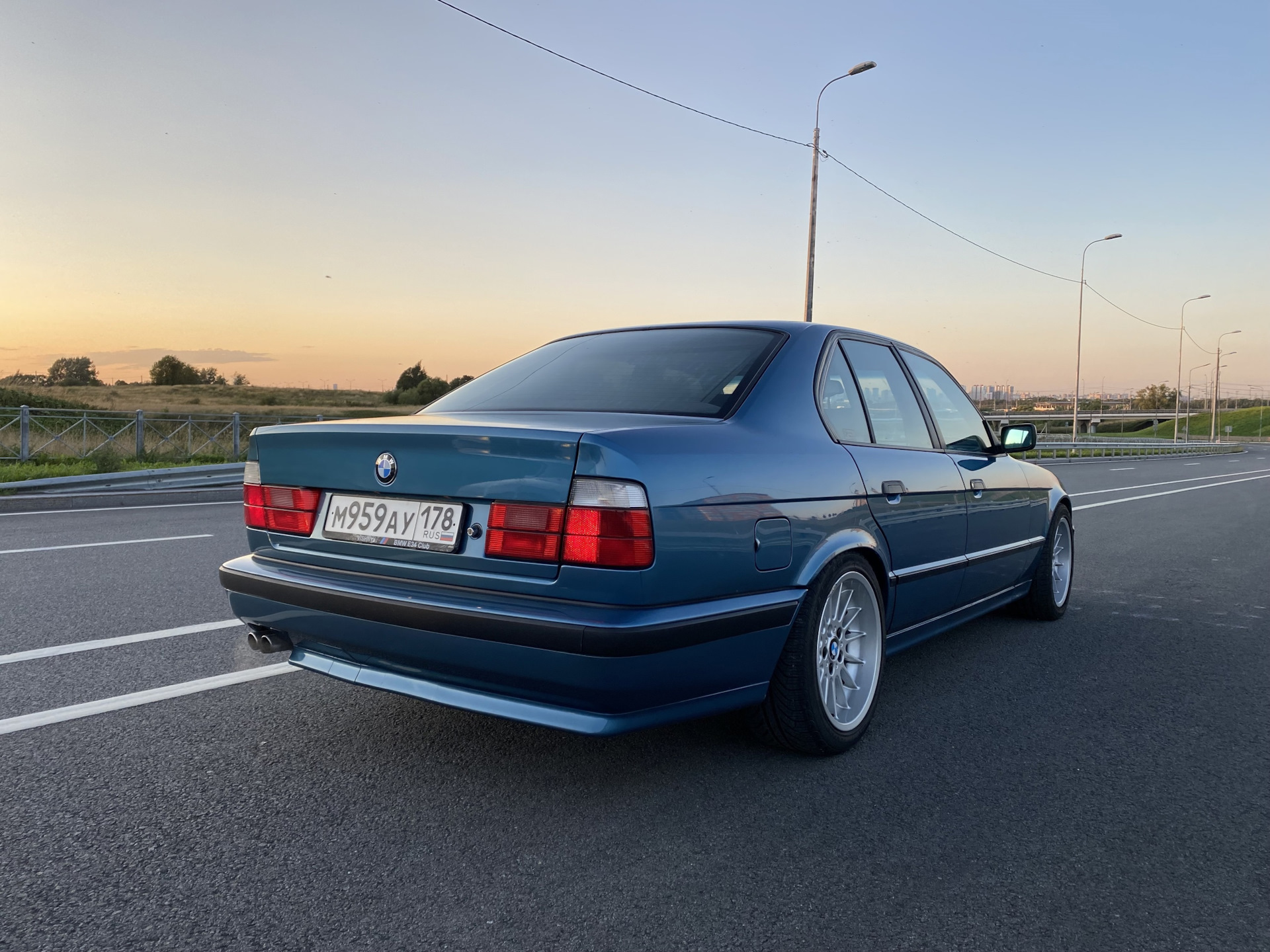 BMW E34 & Mercedes-Benz W124 — BMW 5 series (E34), 2,5 л, 1994 года ...