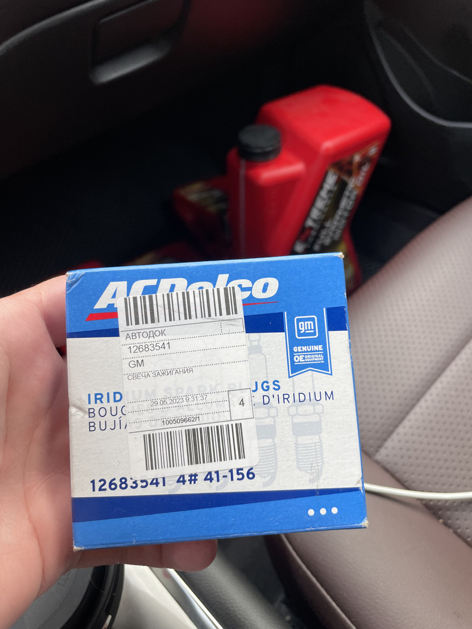 12683541 Свеча зажигания GM | Запчасти на DRIVE2