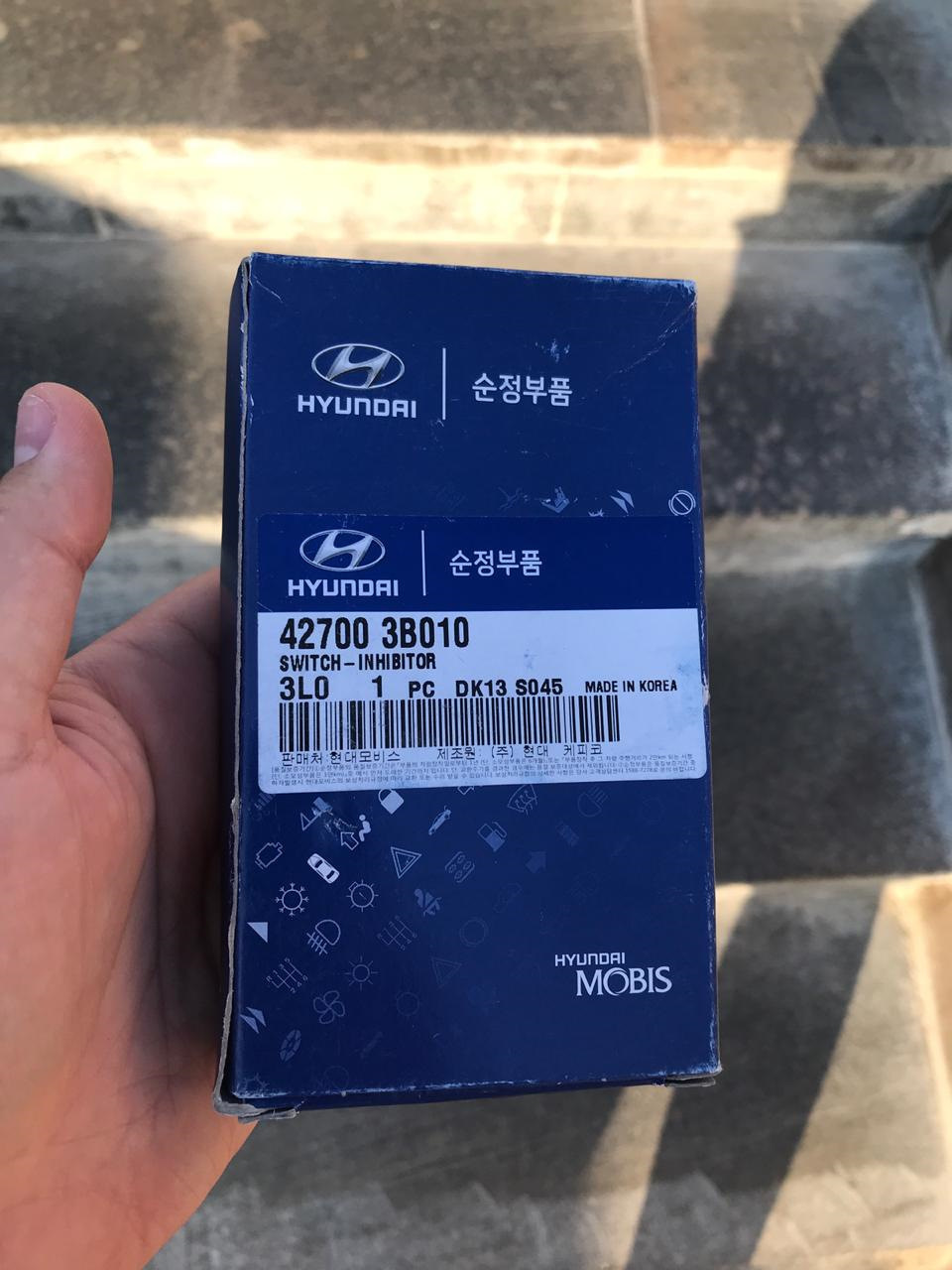 427003B010 Концевой переключатель кпп KIA HYUNDAI | Запчасти на DRIVE2