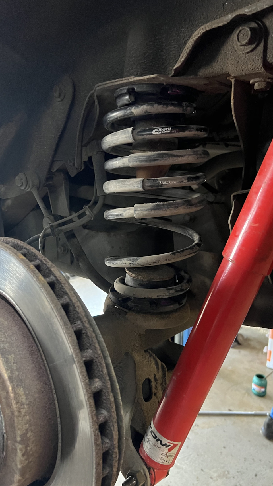 Koni eibach-30 — Jeep Grand Cherokee SRT-8 (WK), 6,1 л, 2008 года ...