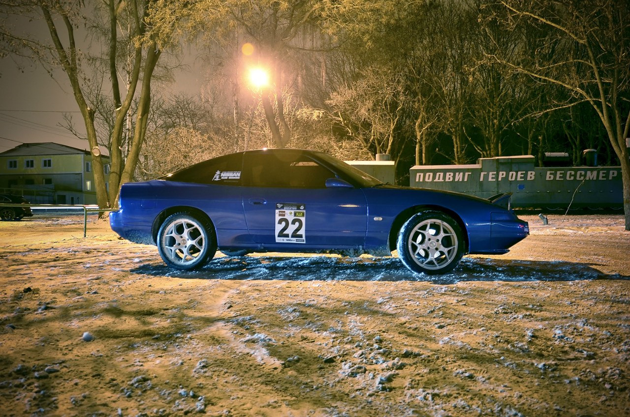 Зимняя Фотосессия Nissan 200SX SERG MARTIN GARAGE — Nissan 200SX (S13 ...