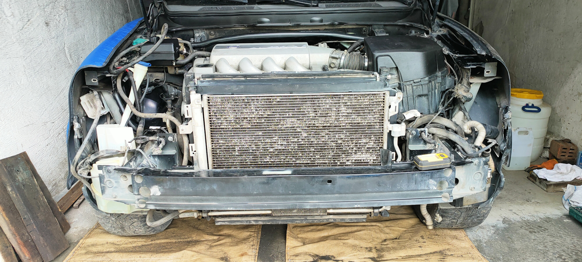 Замена антифриза V8 мойка радиаторов обслуживание приводных роликов