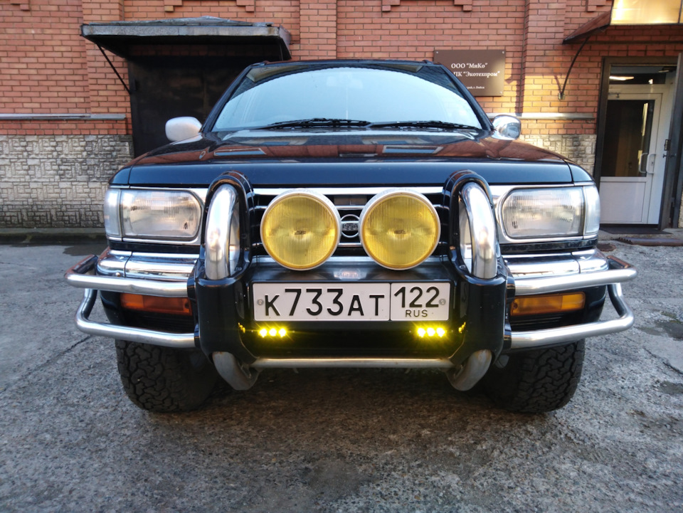 13. Подключение фар IPF Super Rally 9301 и ДХО — Nissan Terrano R50, 3 ...