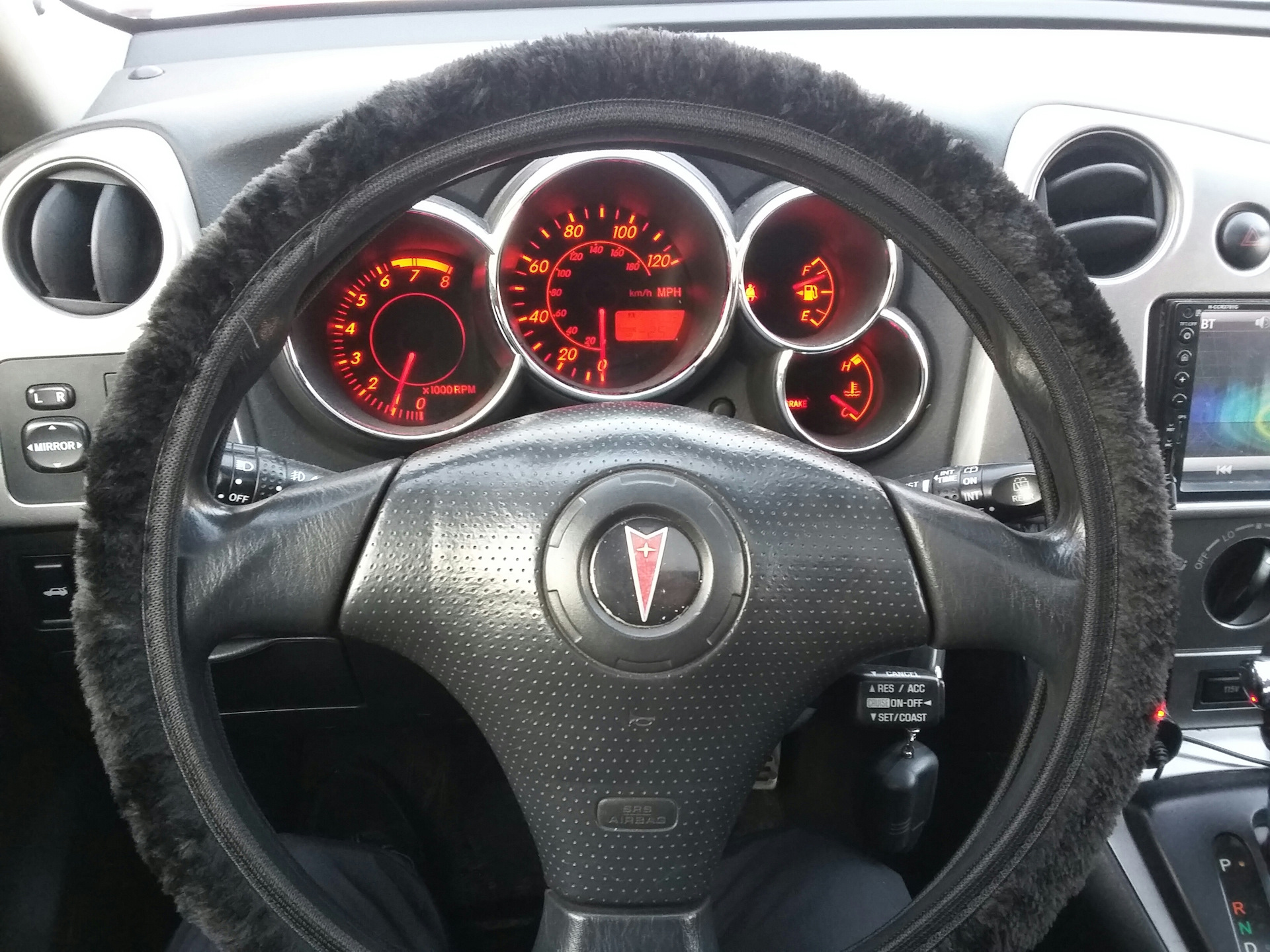 Теплый руль на понтиак вайб — Pontiac Vibe (1G), 1,8 л, 2002 года ...
