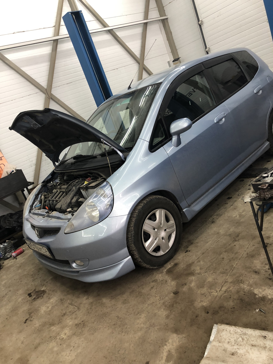 Первое ТО — Honda Fit (1G), 1,3 л, 2001 года | визит на сервис | DRIVE2