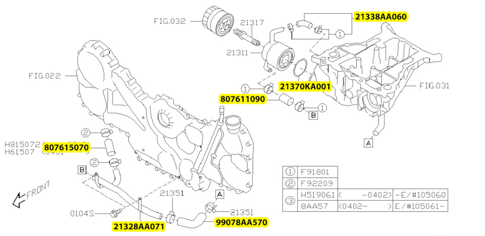 Замена всех трубок/шлангов/патрубков системы охлаждения. — Subaru ...