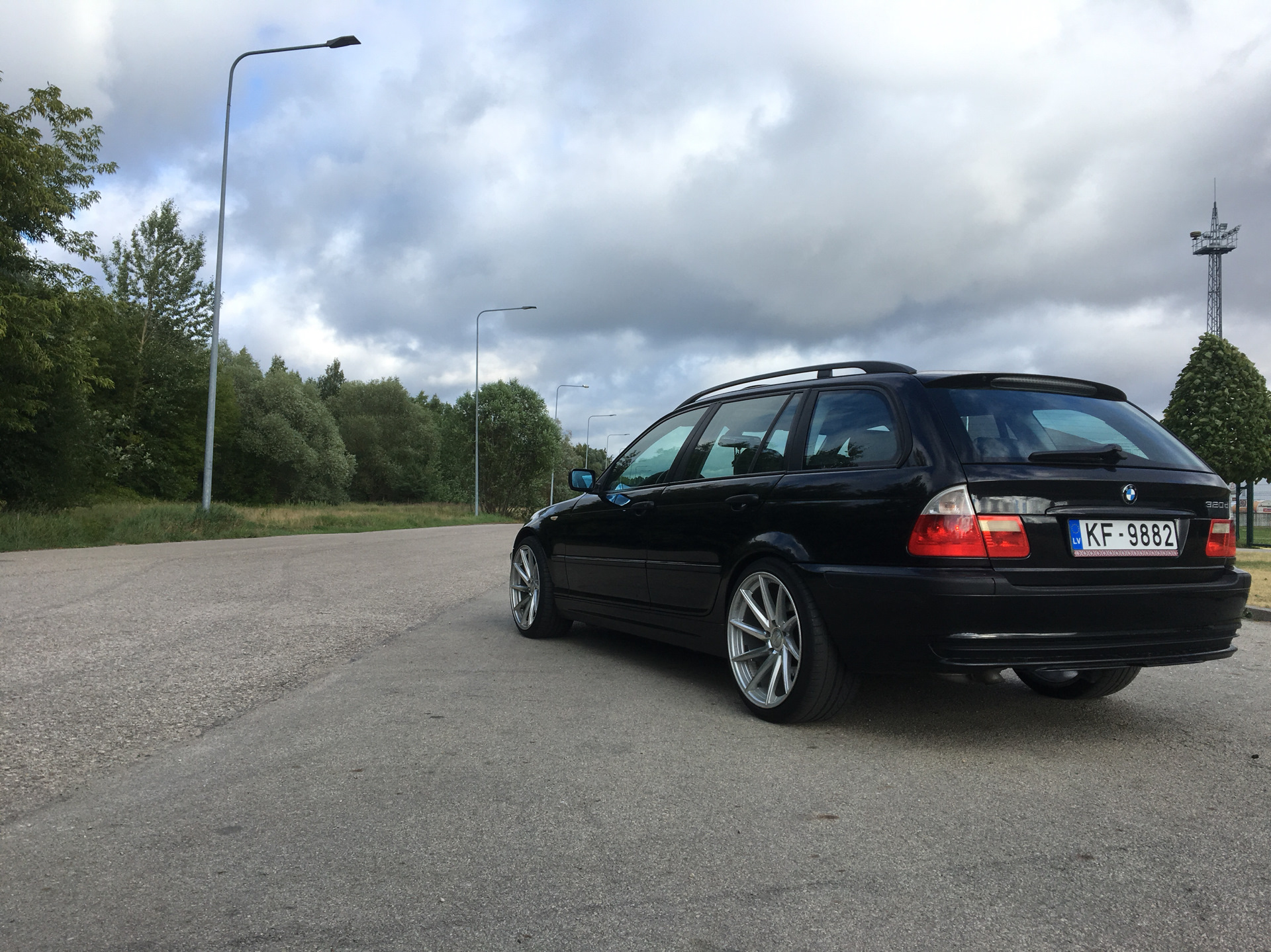 Vossen r19 — BMW 3 series Touring (E46), 2 л, 2001 года | колёсные ...