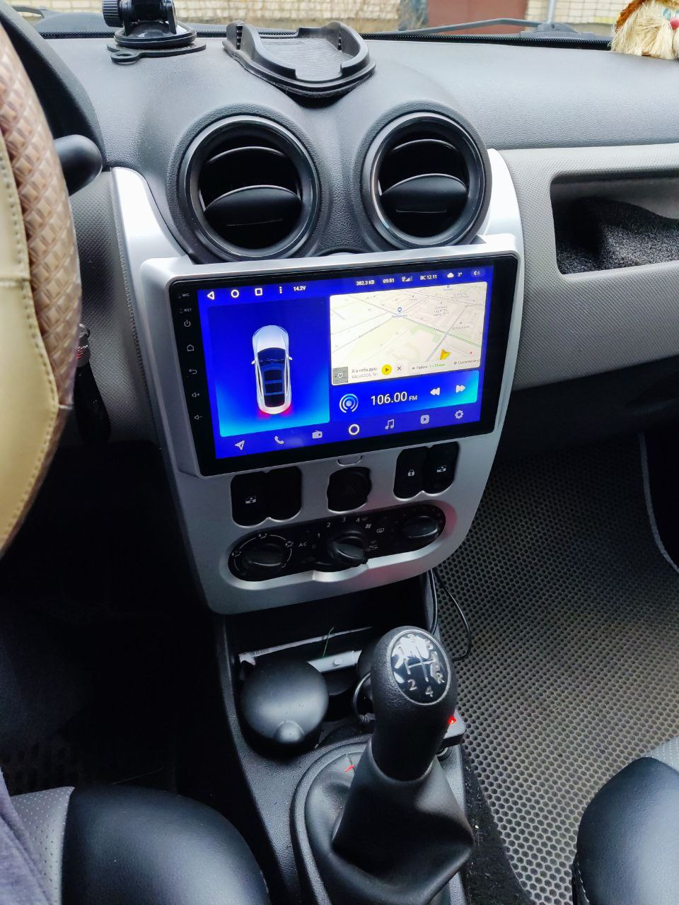 2 Din Магнитола Teyes CC2 Plus 6/128 — Renault Logan (1G), 1,4 л, 2012 ...