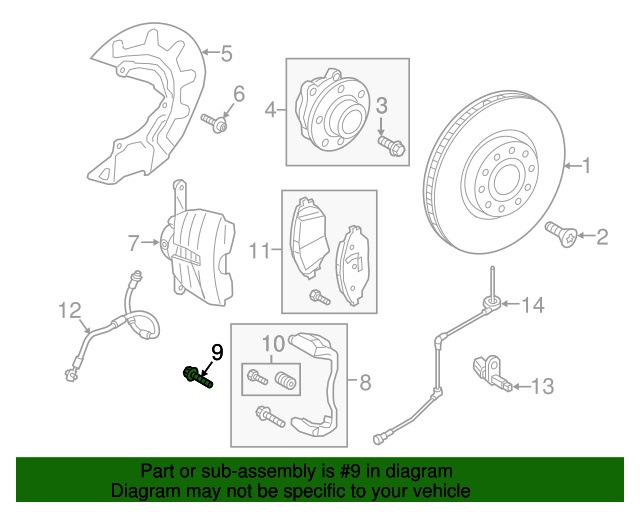 WHT003250 Болт VAG | Запчасти на DRIVE2