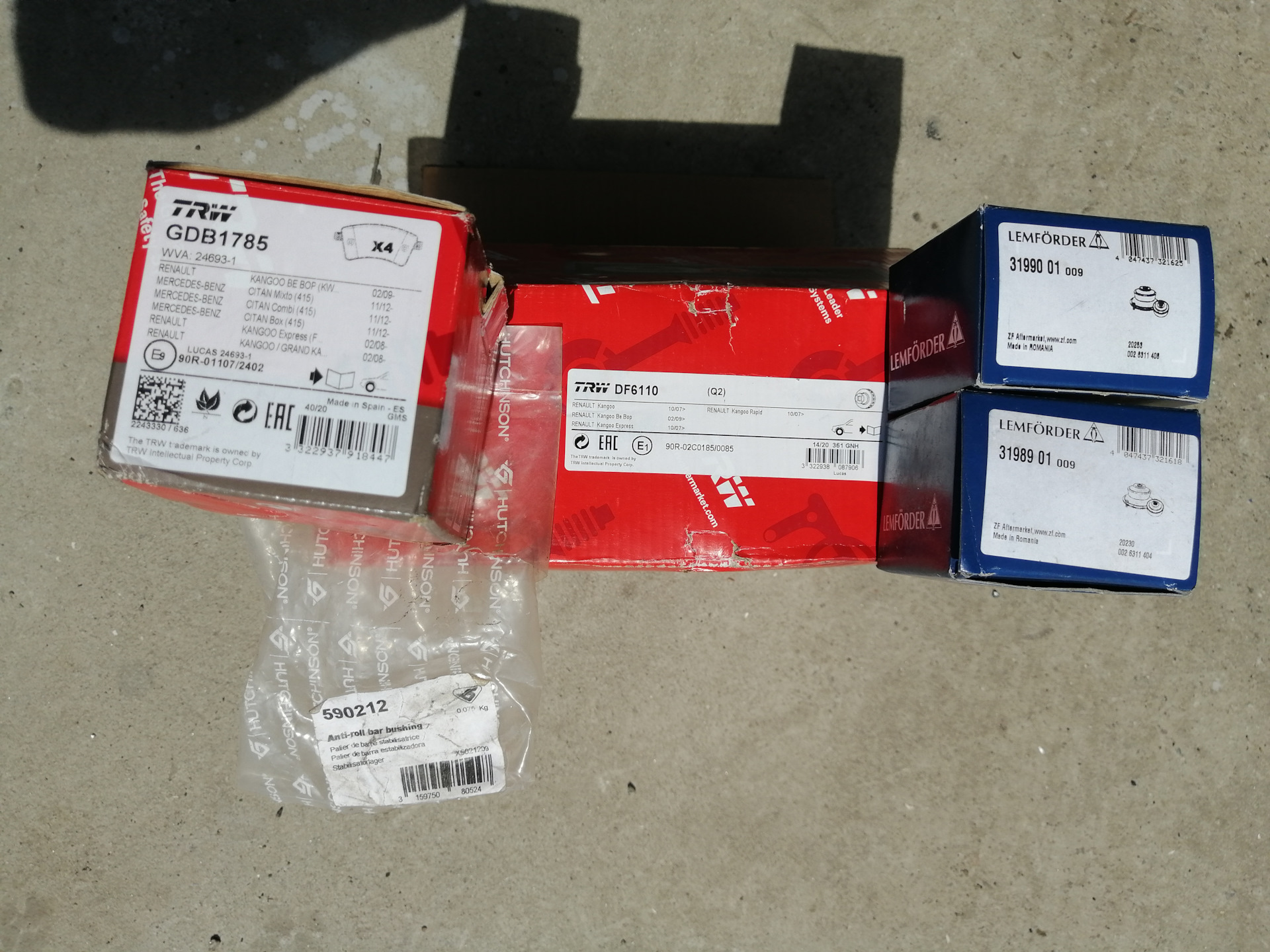 ТО ходовой (замена сайлентблоков рычагов и стабилизатора, тормозных ...