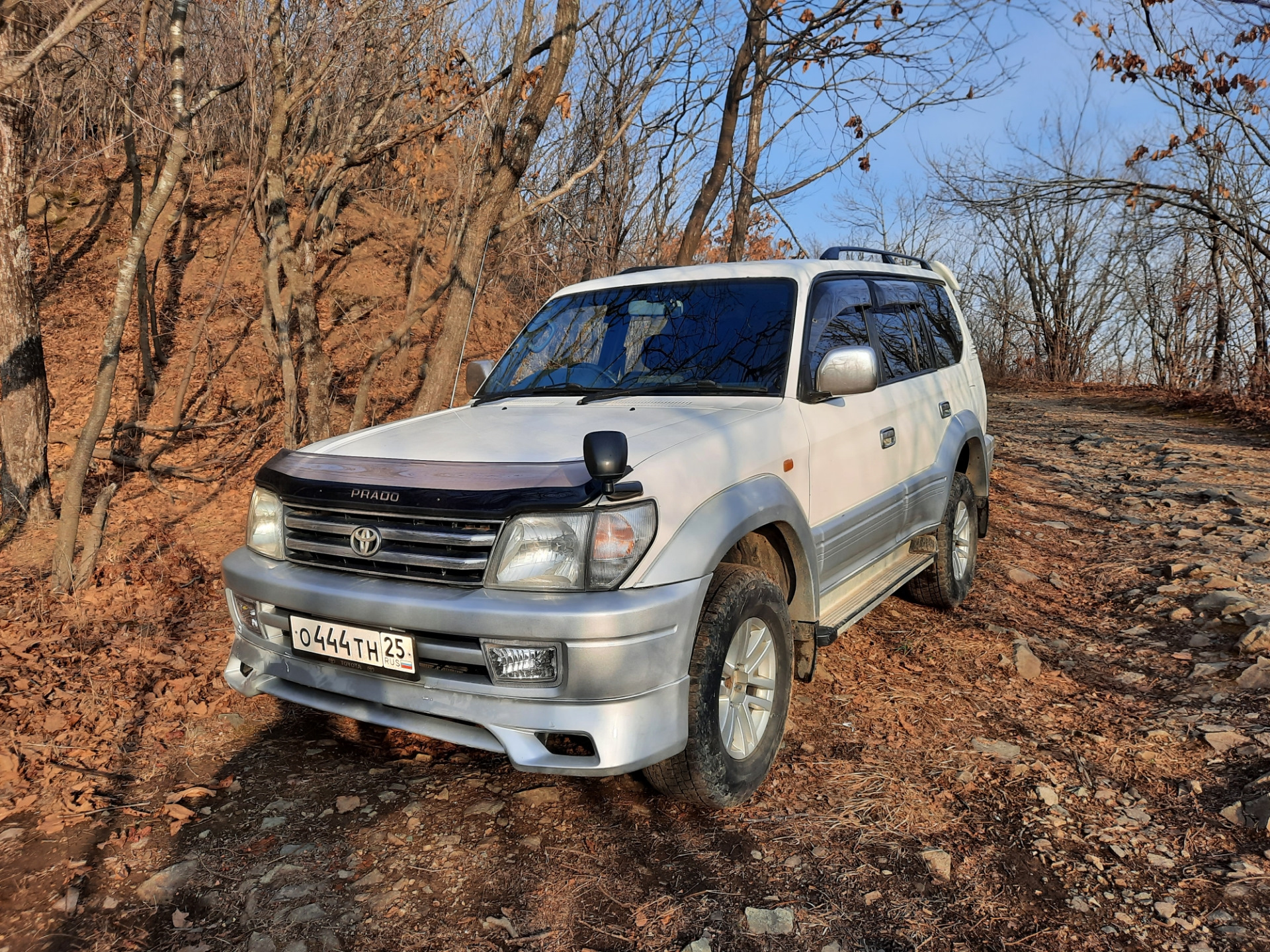 Установка рест морды — Toyota Land Cruiser Prado 90-series, 3 л, 1997 года | стайлинг | DRIVE2