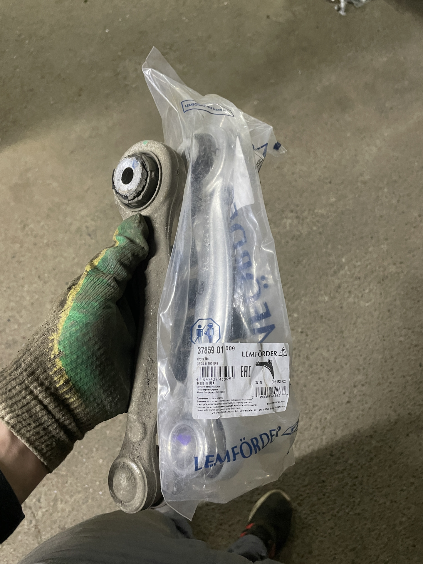 Ремонт задней подвески BMW X5 E70 — BMW X5 (E70), 3 л, 2008 года ...