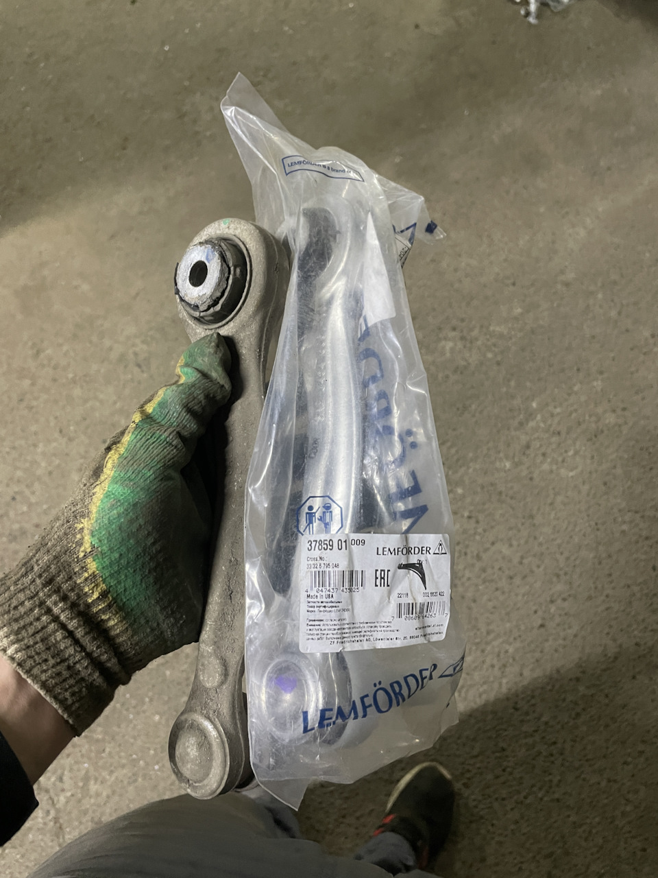 Ремонт задней подвески BMW X5 E70 — BMW X5 (E70), 3 л, 2008 года ...