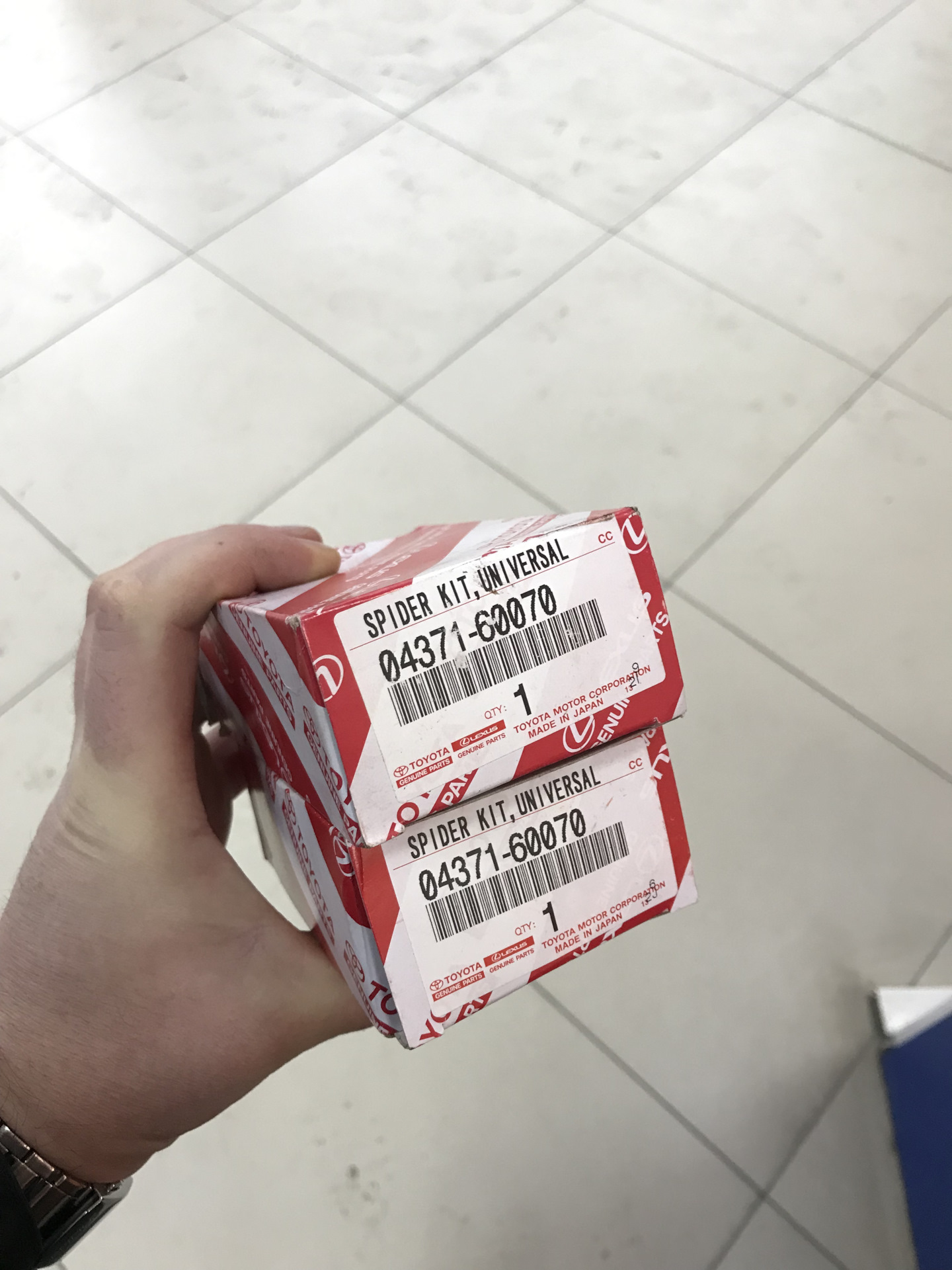 Замена крестовин — Toyota Land Cruiser Prado 90-series, 3 л, 1998 года ...