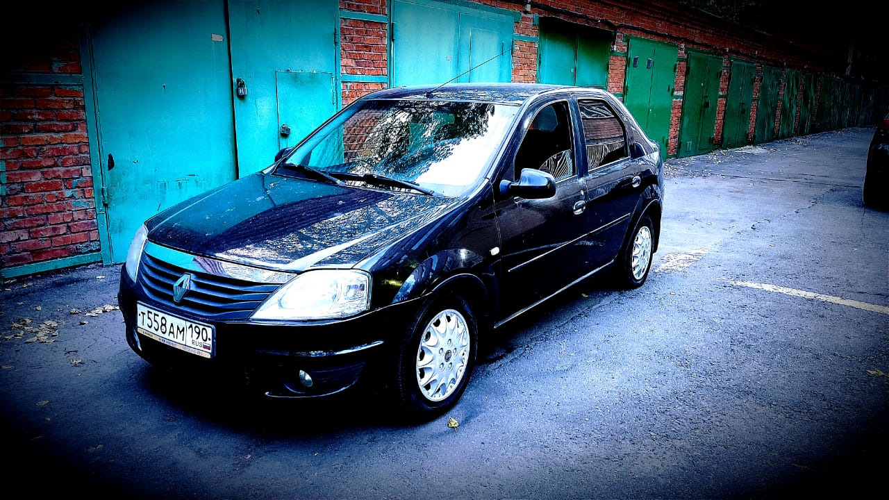 Renault Logan (1G) 1.6 бензиновый 2010 | 1.6 16v MT на DRIVE2