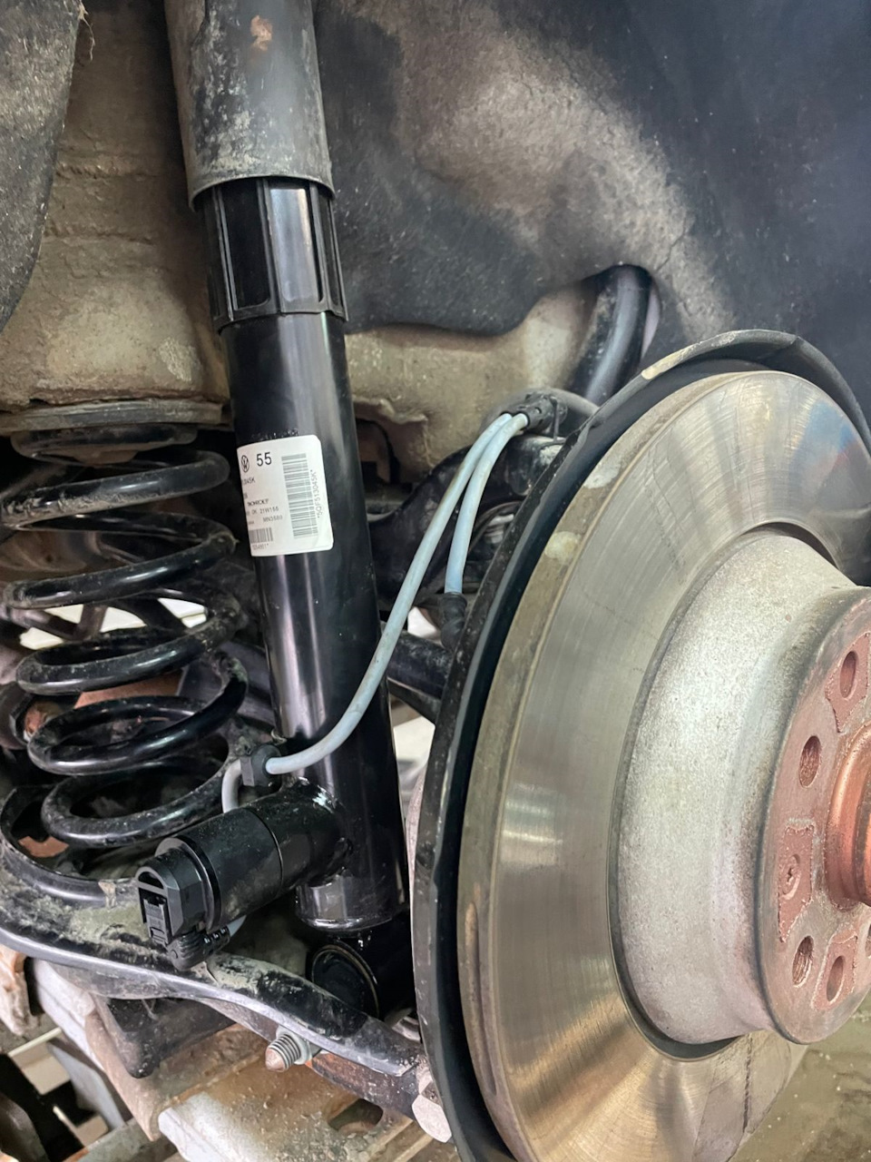 DCC — adaptive chassis control — Volkswagen Tiguan (2G), 2 л, 2021 года ...