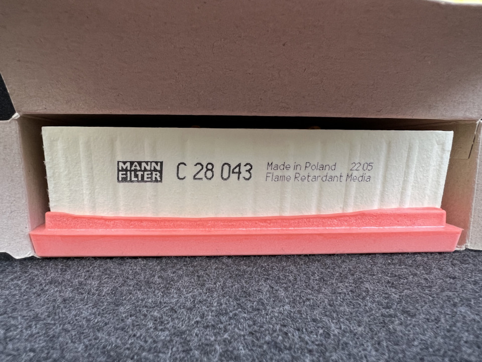 C28043 Воздушный фильтр MANN FILTER | Запчасти на DRIVE2
