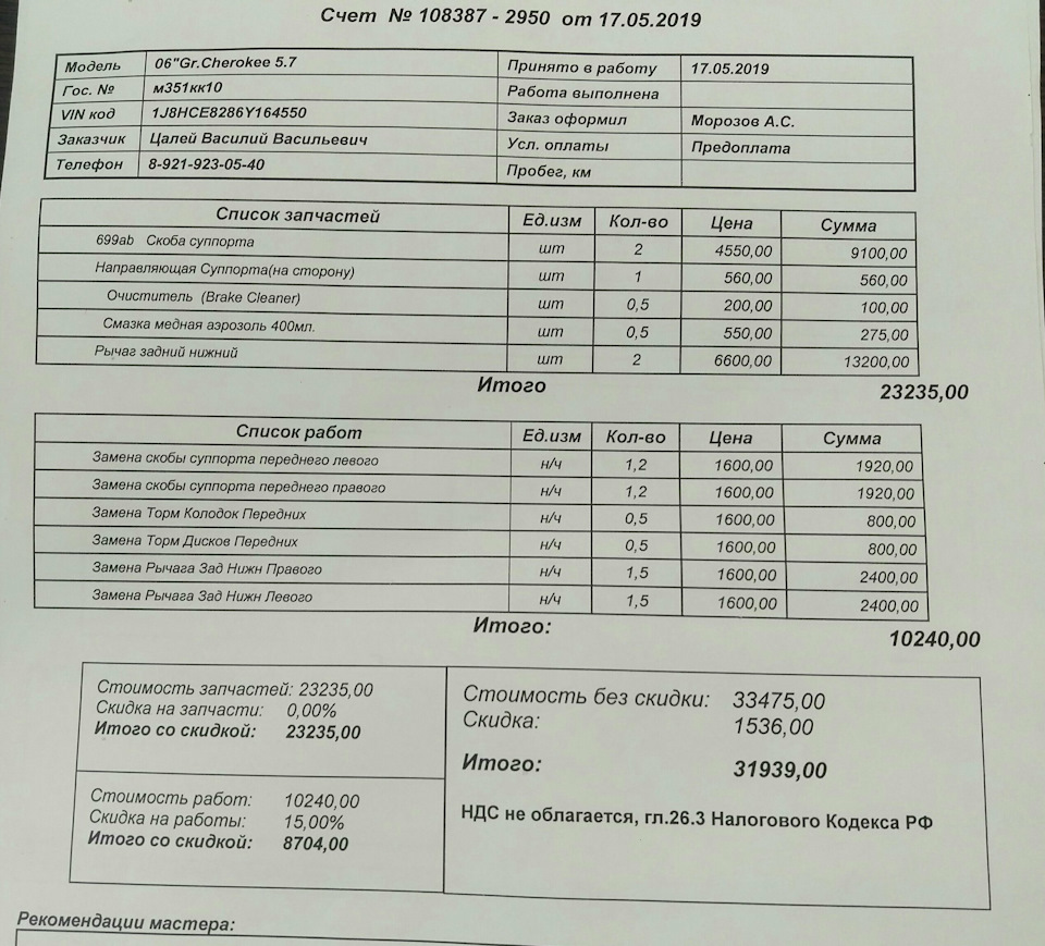 Один круче другого — Jeep Grand Cherokee (WK), 5,7 л, 2006 года | визит ...