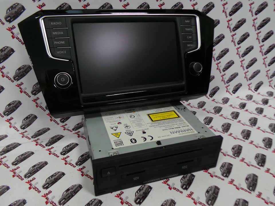 Комплект навигации MIB2 Discovery Pro для VW Golf / Passat / Tiguan ...