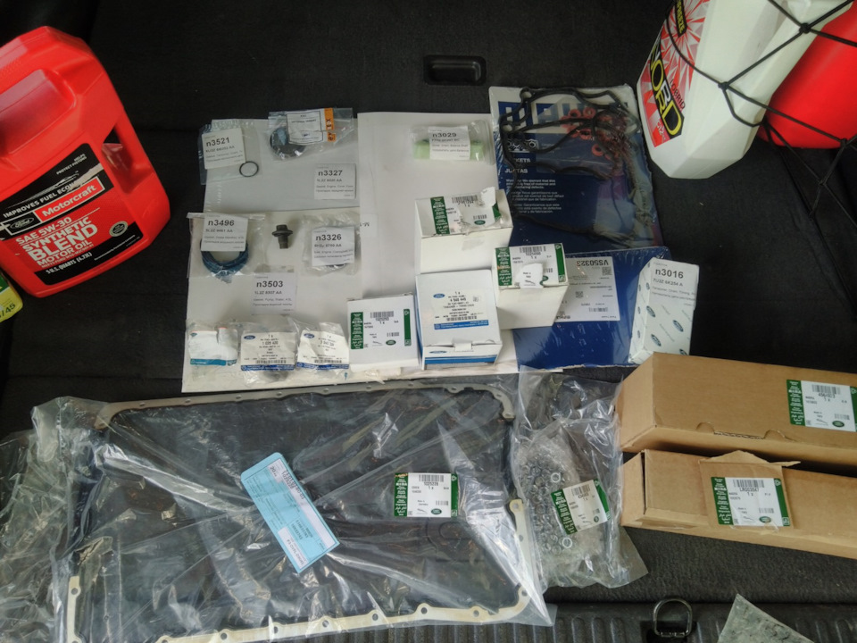 Замена цепей ГРМ и всего сопутствующего. — Ford Explorer (3G), 4 л ...