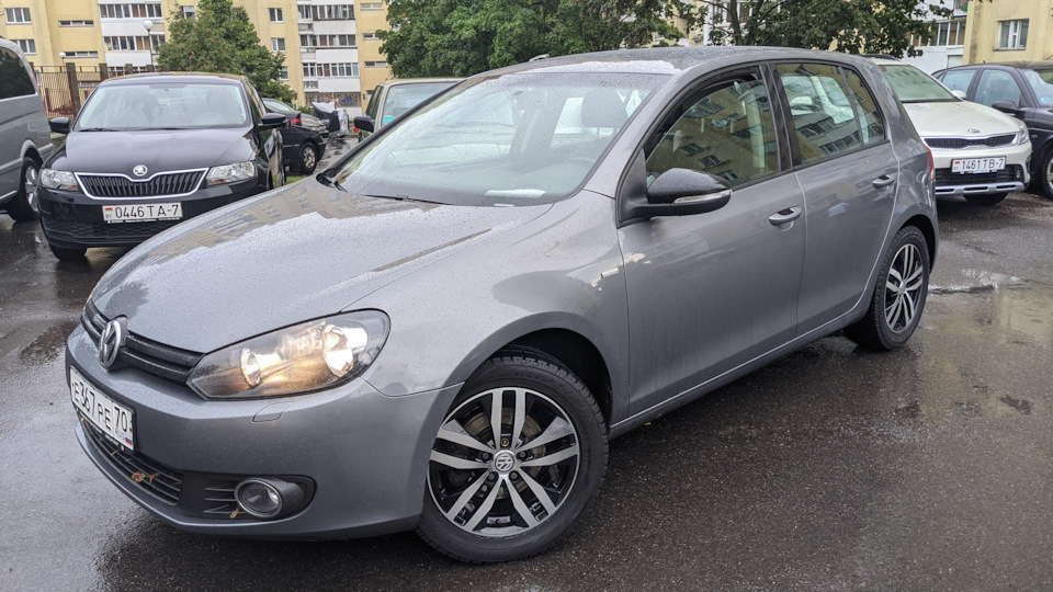 Volkswagen Golf Mk6 1.6 бензиновый 2012 | United Gray на DRIVE2