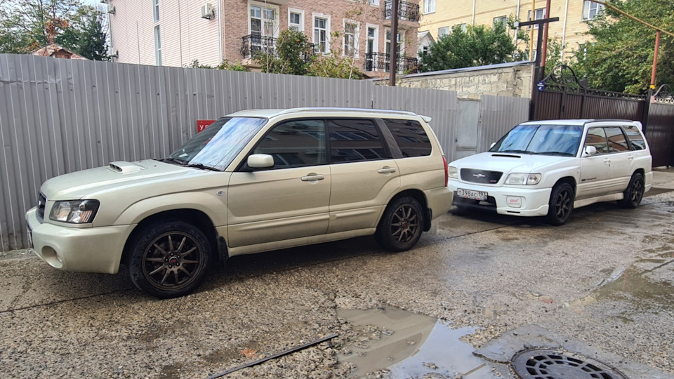 Subaru Forester (SG) 2.0 бензиновый 2004 | Sand JDM на DRIVE2