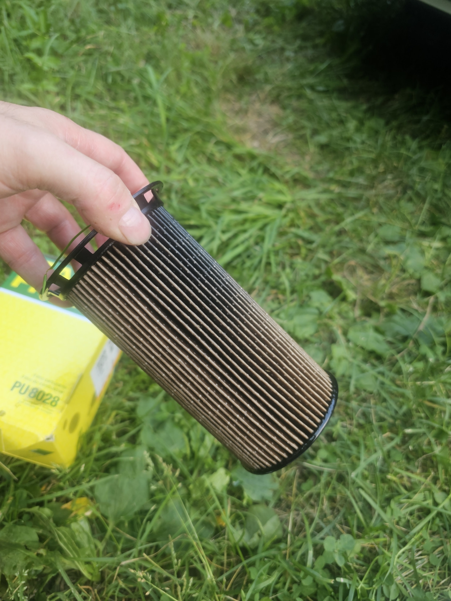 Замена топливного фильтра CUAA — Volkswagen Tiguan Allspace, 2 л, 2020 ...