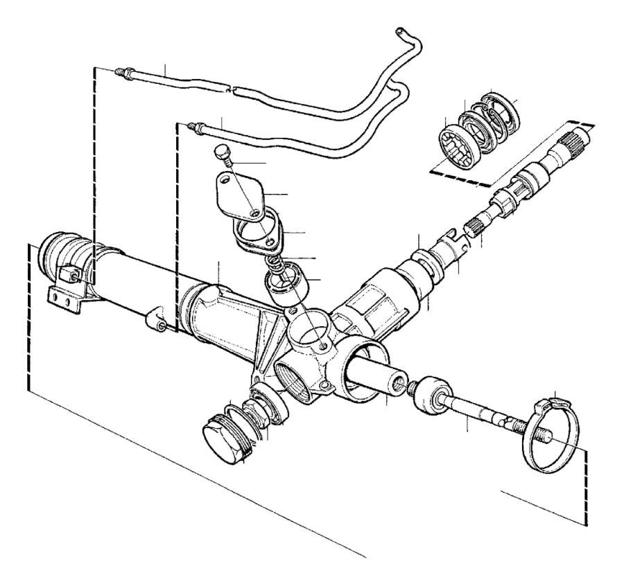 1273126 Осевой шарнир, рулевая тяга Volvo | Запчасти на DRIVE2