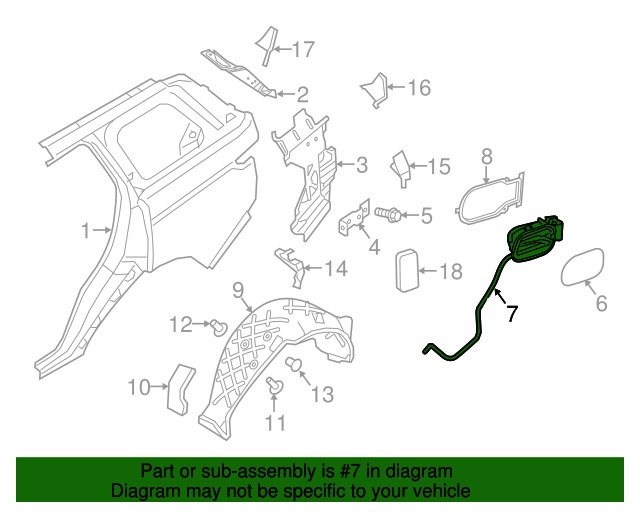 LR077480 Fuel Pocket Jaguar Land Rover | Запчасти на DRIVE2