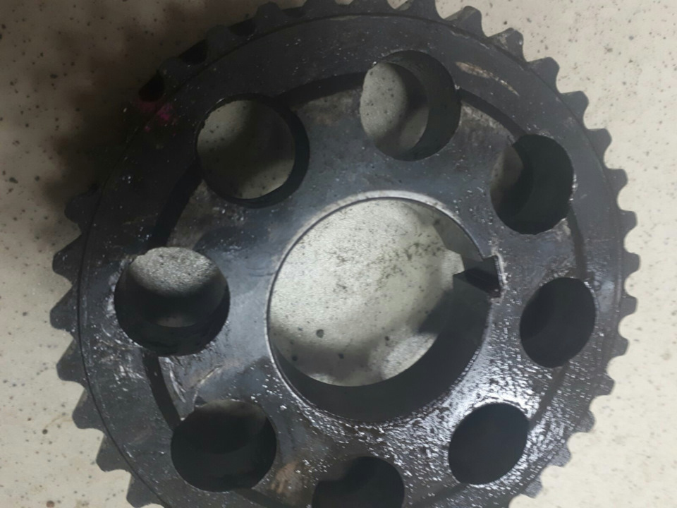 Шкиф коленвала — Mitsubishi L200 (4G), 2,5 л, 2008 года | поломка | DRIVE2