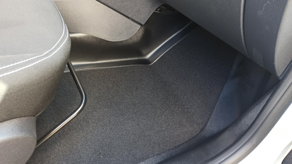 Накладки на ковролин Сандеро — Renault Sandero Stepway (2G), 1,6 л ...