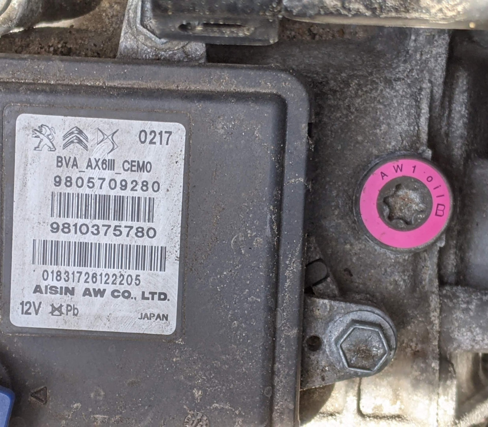 регламент заміни масла в ЕАТ6 АКПП — Peugeot 308 SW (2G), 2 л, 2017 ...