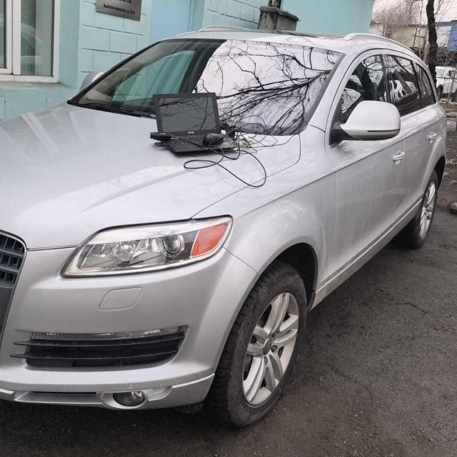 Audi Q7 [4L] 2008 г.в Американка 3.6 VR6 FSI BHK [EA390] Пробег 251.000 ...