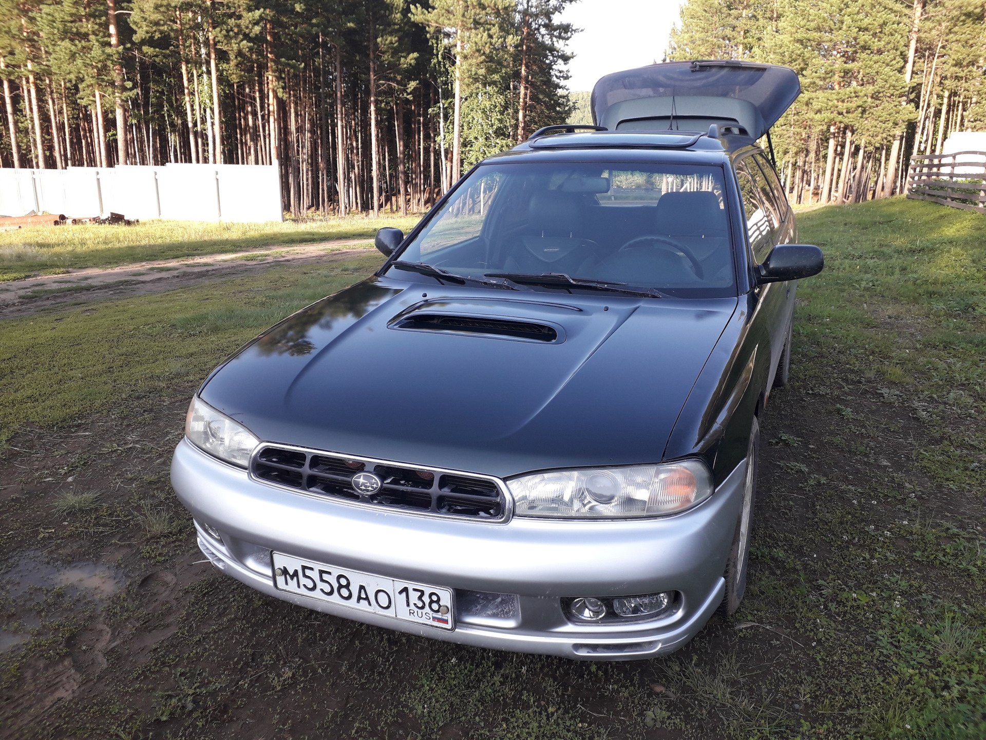 теперь более менее в цвет — Subaru Legacy Outback (BD/BG), 2,5 л, 1998 ...