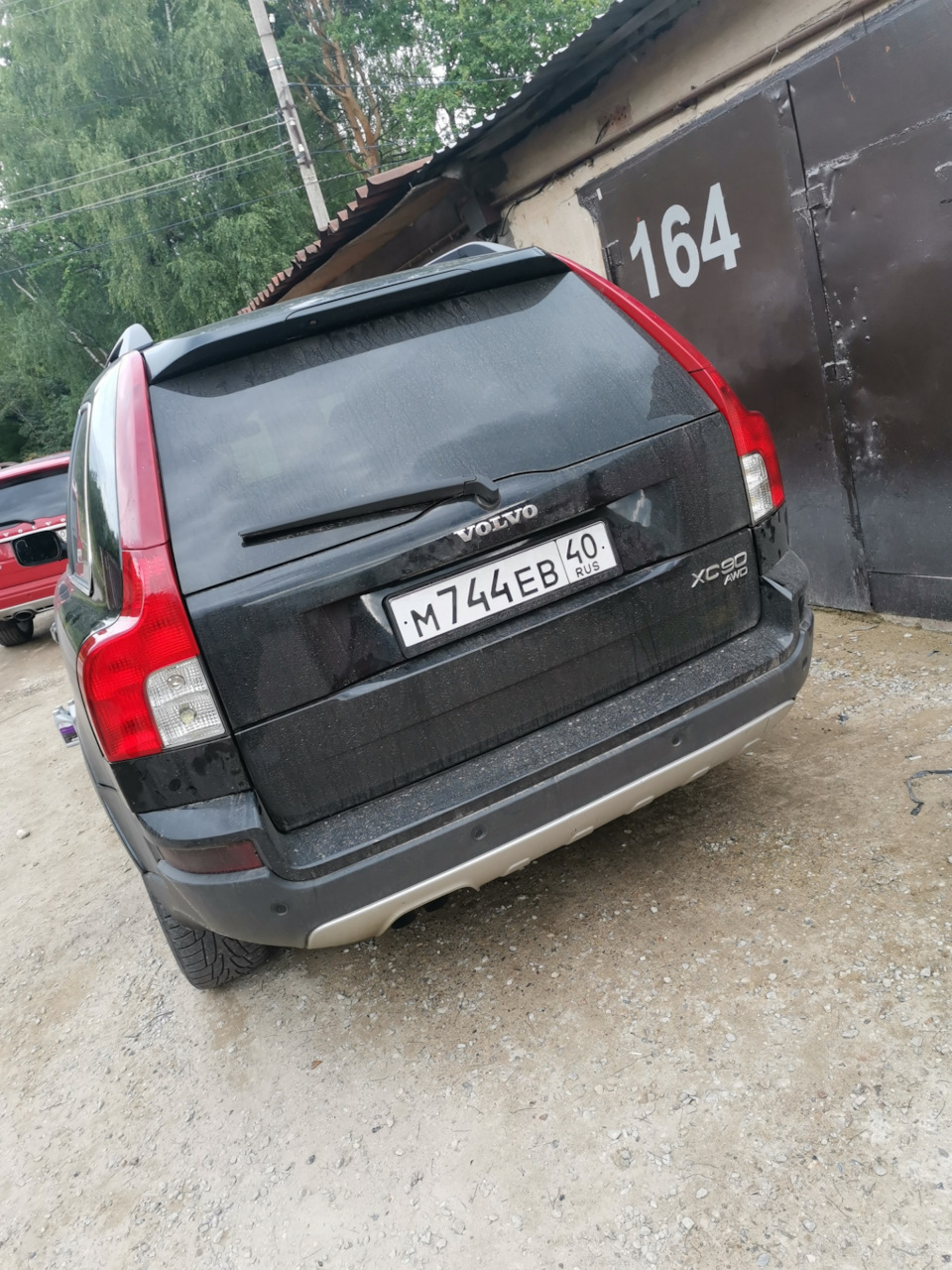 Замена фонарей и глушителя — Volvo XC90 (1G), 2,5 л, 2004 года ...