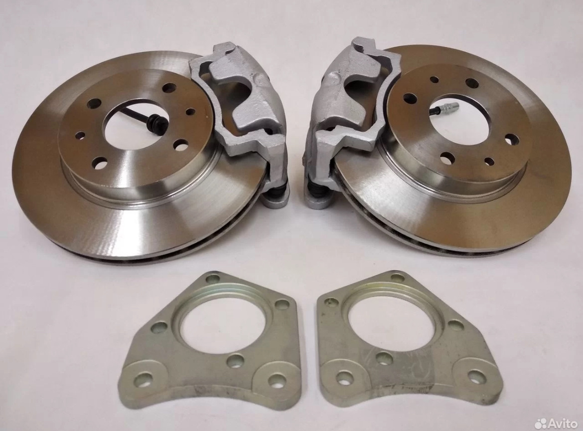 ®️5 Тормоза на классику от переднего привода — Lada 21047, 1,6 л, 2010 ...