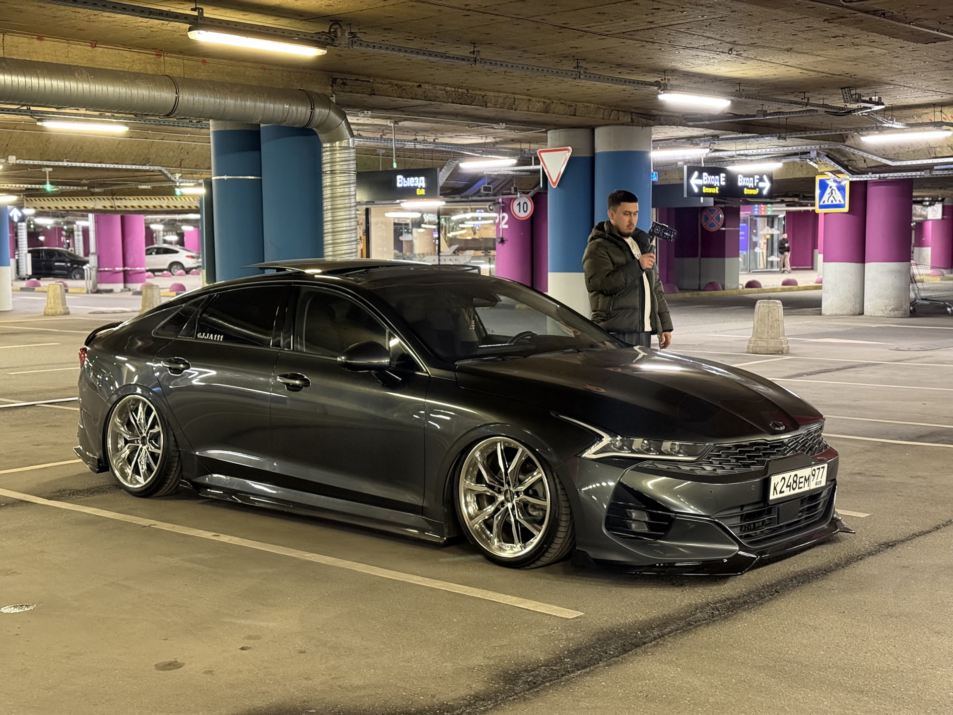 Диски Weds Kranze Verae на KIA K5 — KIA K5 (3G), 1,6 л, 2020 года | колёсные диски | DRIVE2